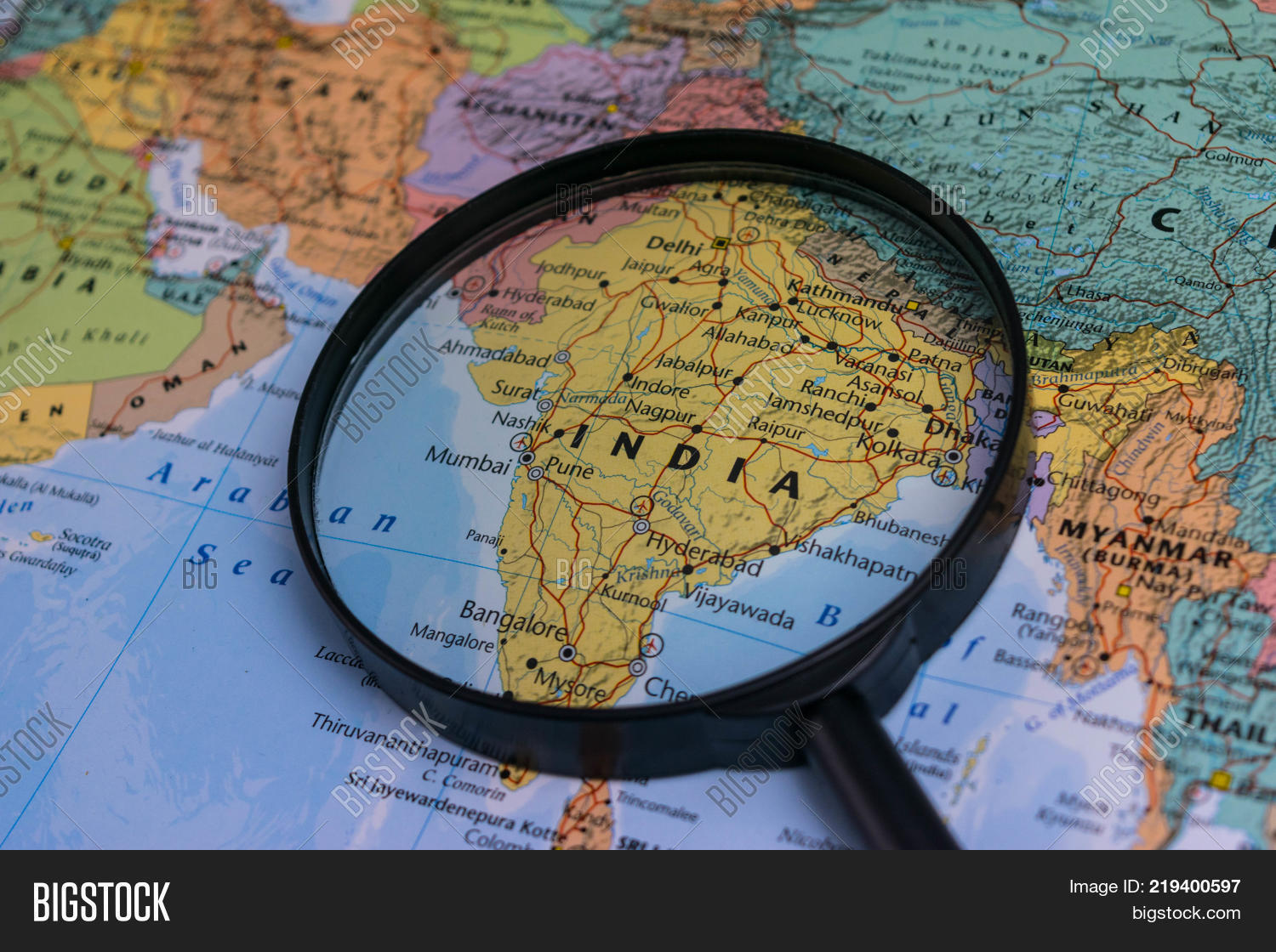India Map Through Image & Photo (Free Trial) | Bigstock