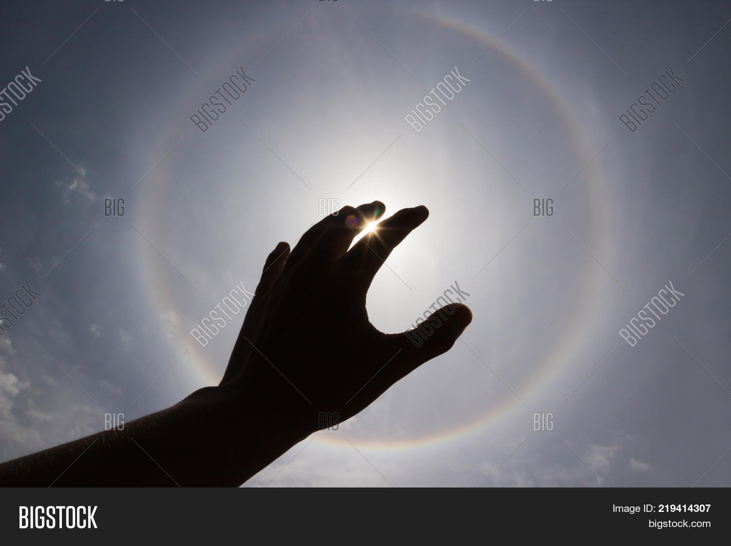 Hand Touching Sun. Image & Photo (Free Trial) | Bigstock