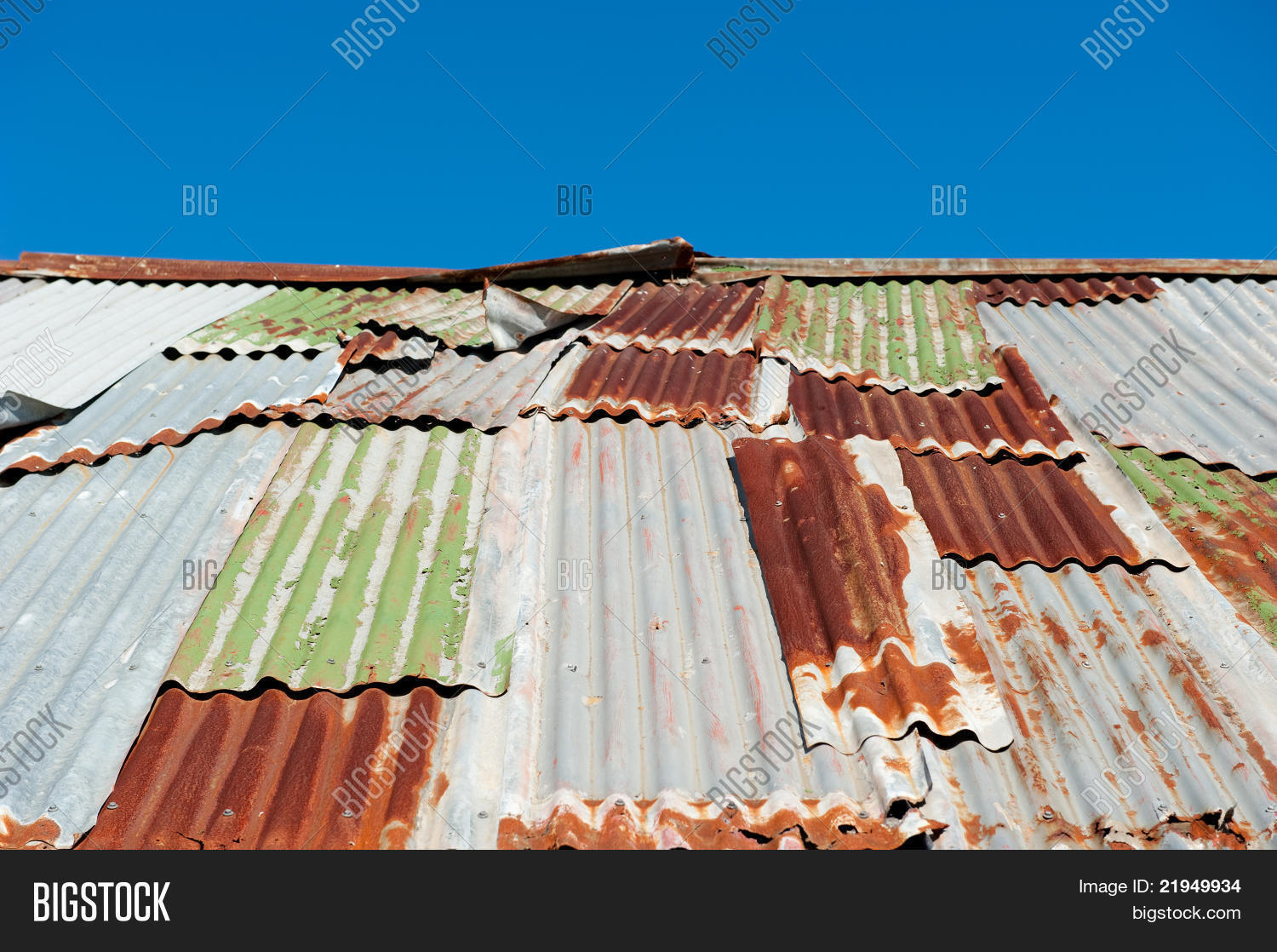 Rusted Old Corrugated Image & Photo (Free Trial) | Bigstock