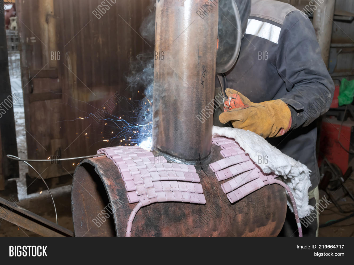 Welder Shop Weld Image & Photo (Free Trial) | Bigstock