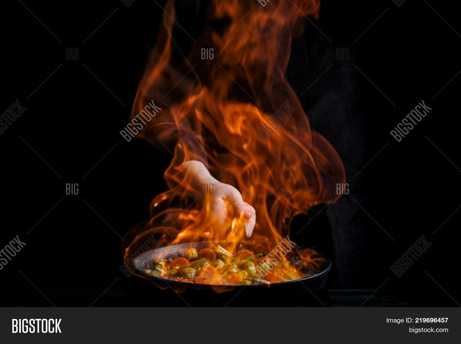Chef Stirring Image & Photo (Free Trial) | Bigstock