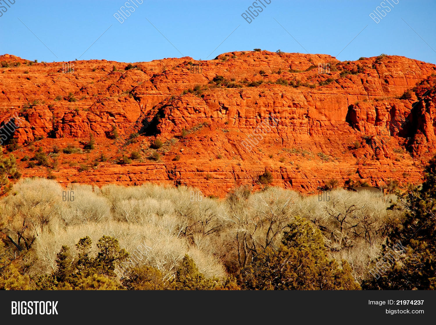 Red Rock Cliffs Sedona Image & Photo (Free Trial) | Bigstock