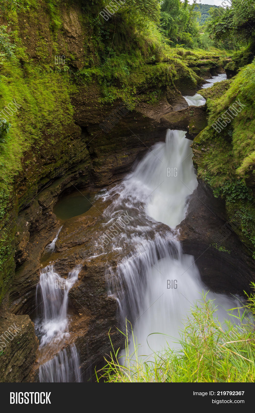 Davis Falls Waterfall Image & Photo (Free Trial) | Bigstock