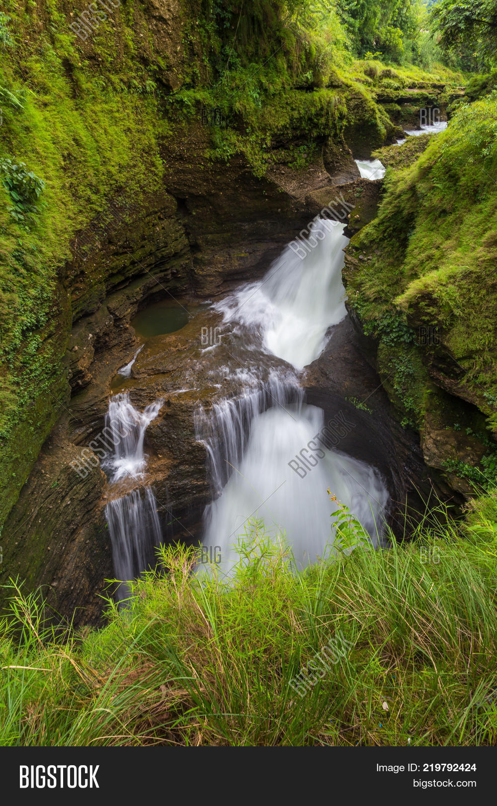 Davis Falls Waterfall Image & Photo (Free Trial) | Bigstock