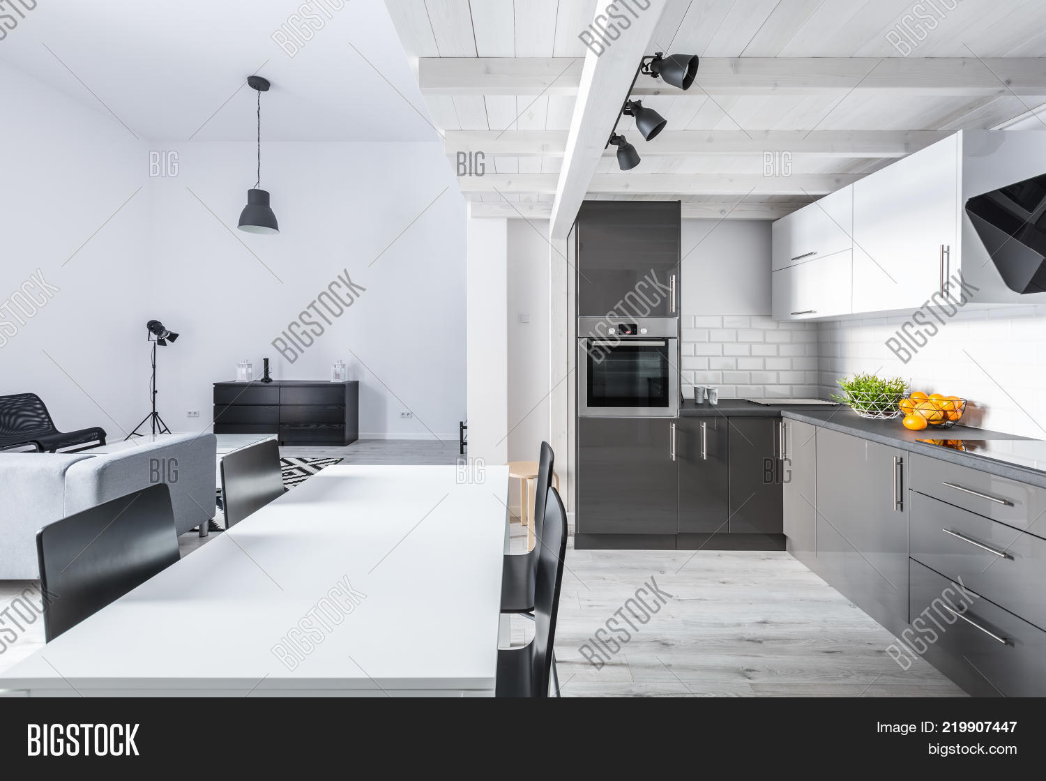 Mezzanine Over Kitchen Image & Photo (Free Trial) | Bigstock