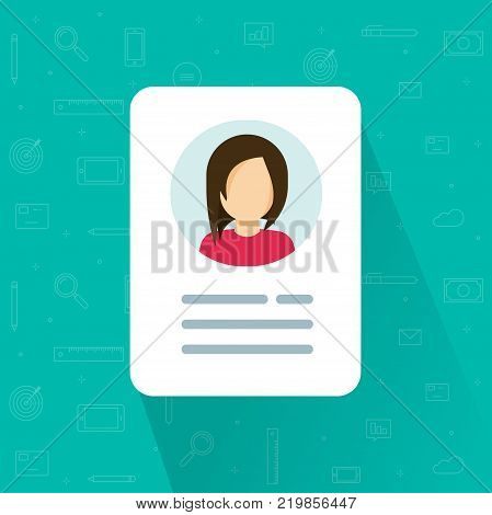 Personal Info Icon Vector & Photo (Free Trial) | Bigstock