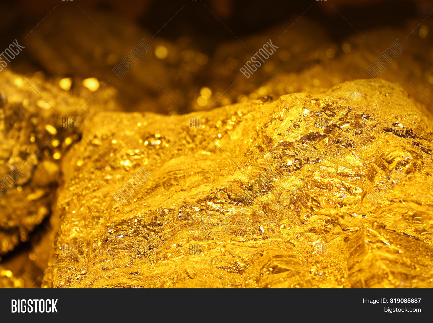 Gold Coal Stone. Image & Photo (Free Trial) | Bigstock