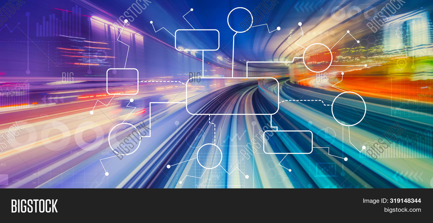 Flowchart Abstract Image & Photo (Free Trial) | Bigstock