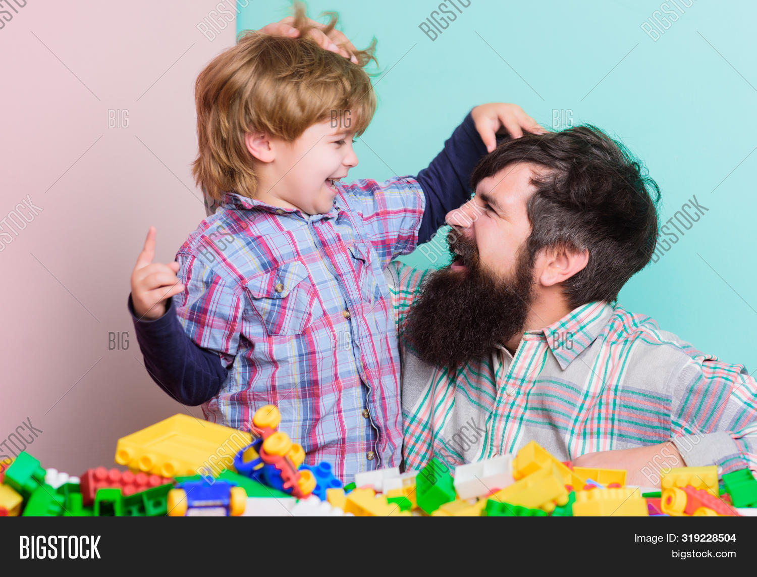 Dad Child Build Image & Photo (Free Trial) | Bigstock