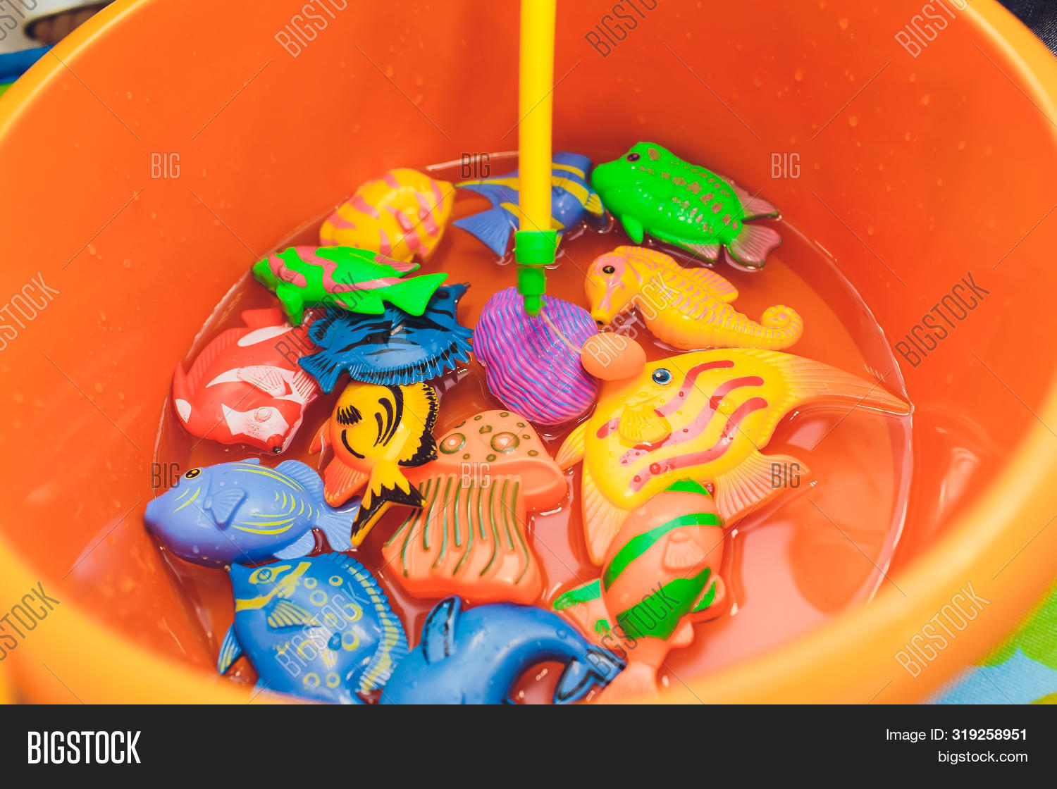 Fishing Paddling Pool Image & Photo (Free Trial) | Bigstock