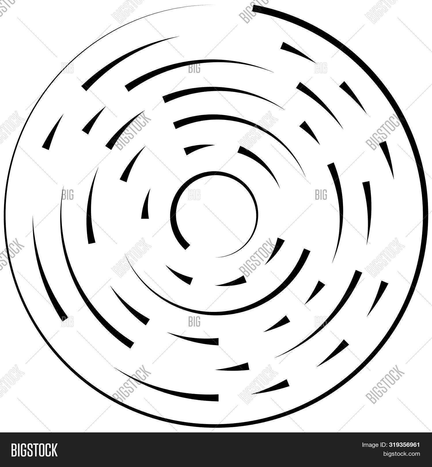 Radial Ray, Beam Vector & Photo (Free Trial) | Bigstock