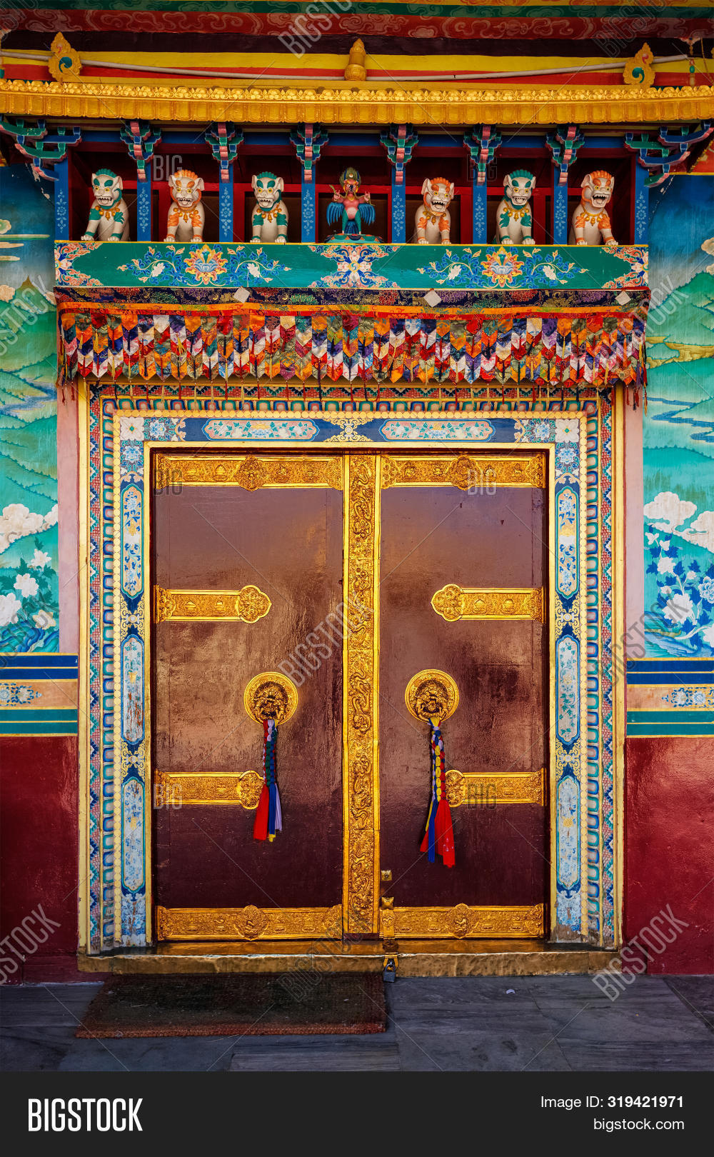 Door Gate Buddhist Image & Photo (Free Trial) | Bigstock