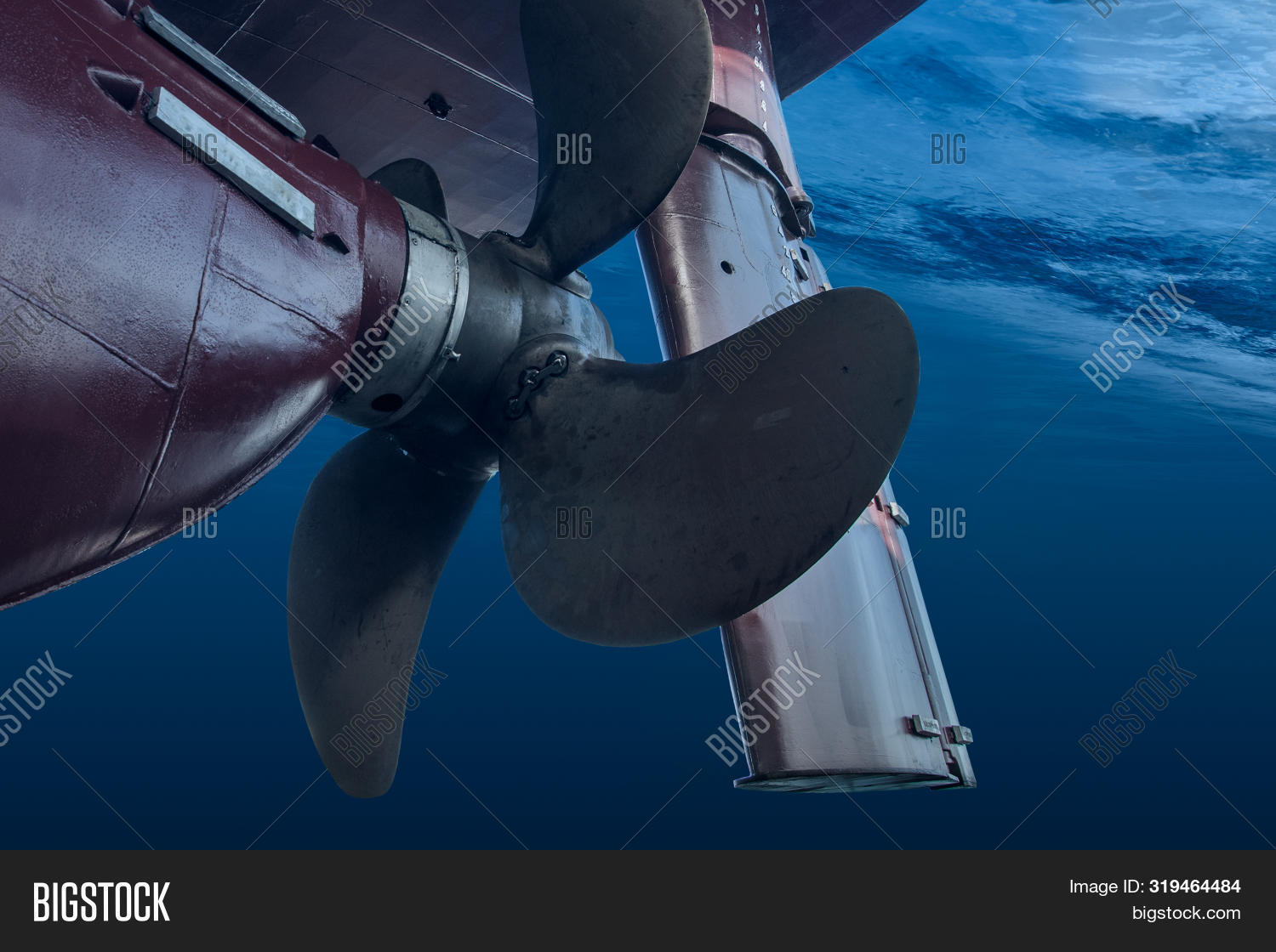 Propeller Rudder Big Image & Photo (Free Trial) | Bigstock