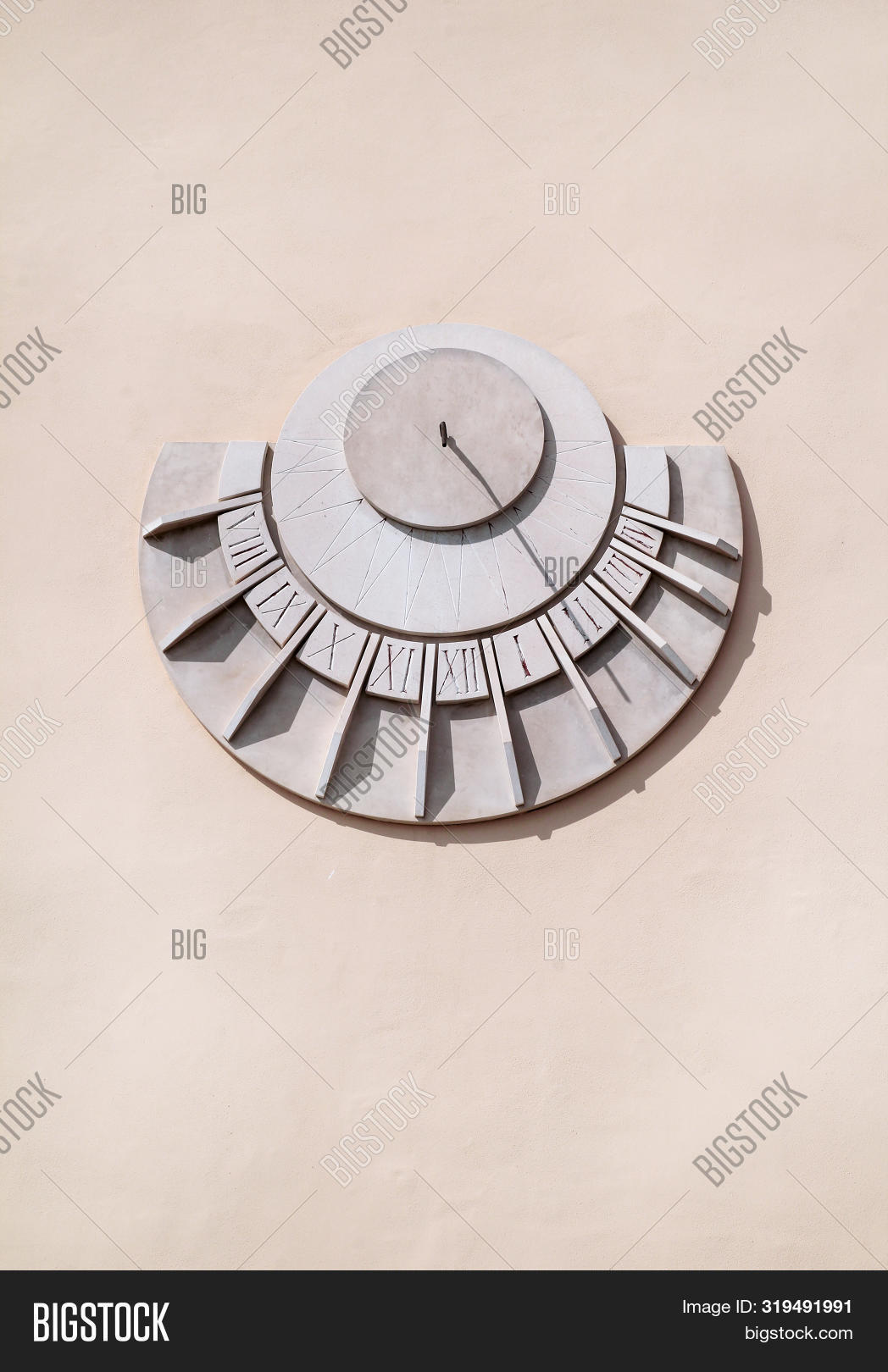 Old Solar Clock On Image & Photo (Free Trial) | Bigstock