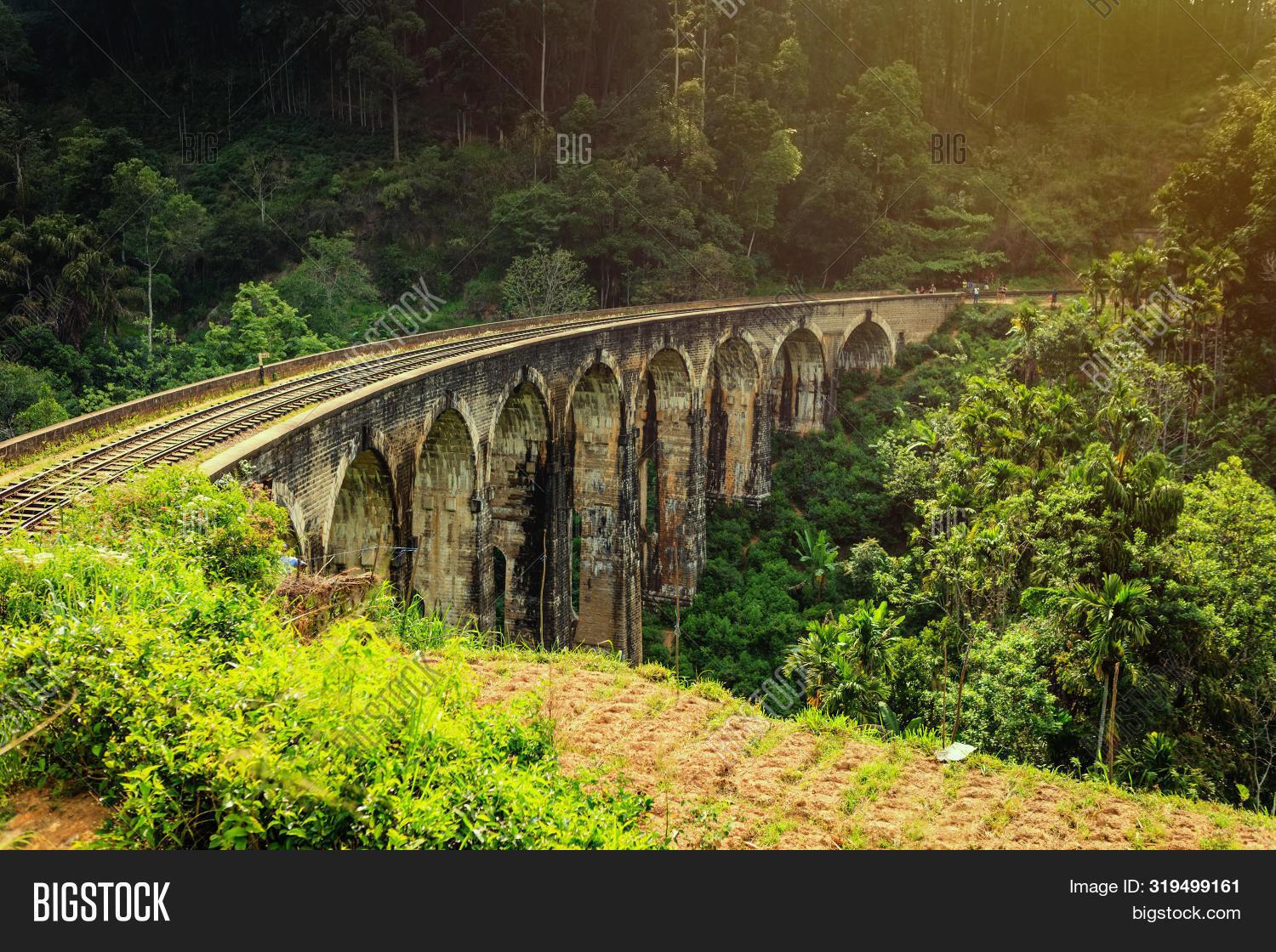 Nine Arches Bridge One Image & Photo (Free Trial) | Bigstock