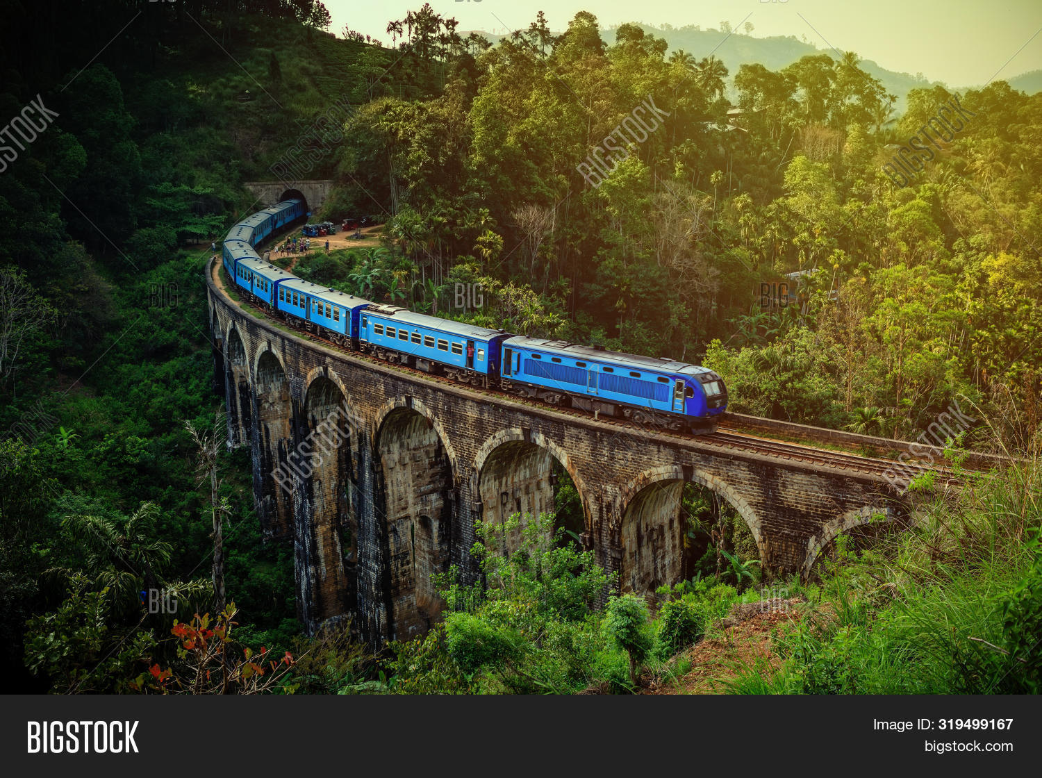Nine Arches Bridge One Image & Photo (Free Trial) | Bigstock