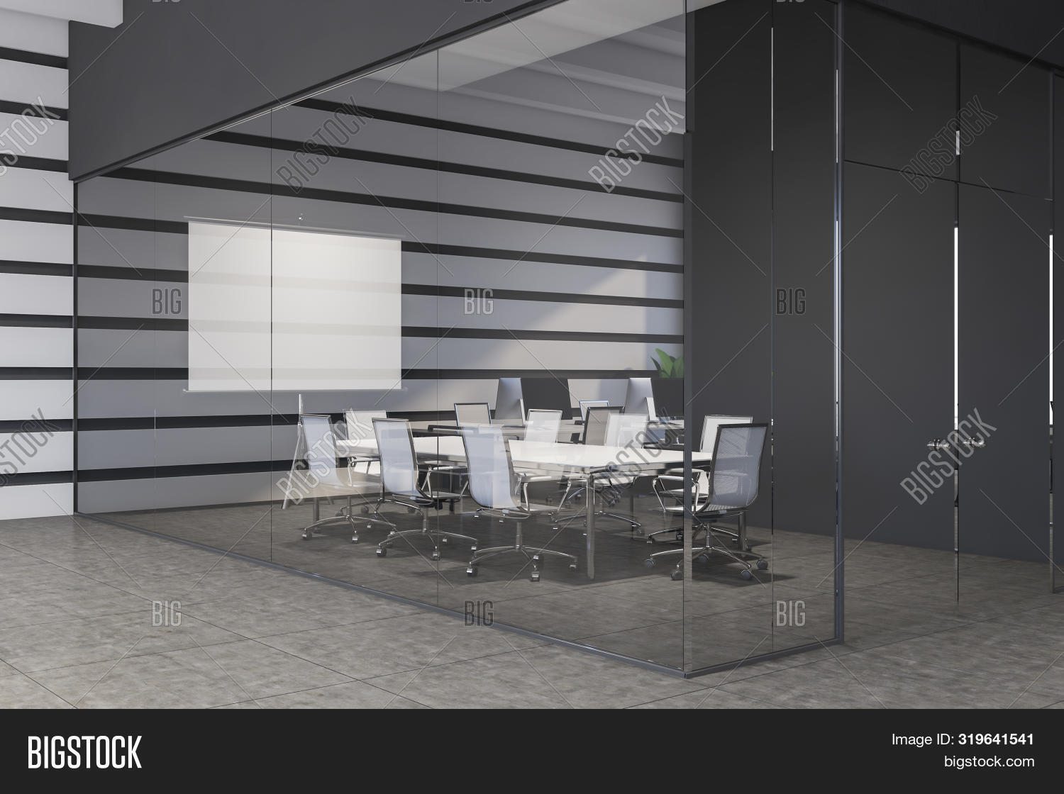 Gray Meeting Room Image & Photo (Free Trial) | Bigstock