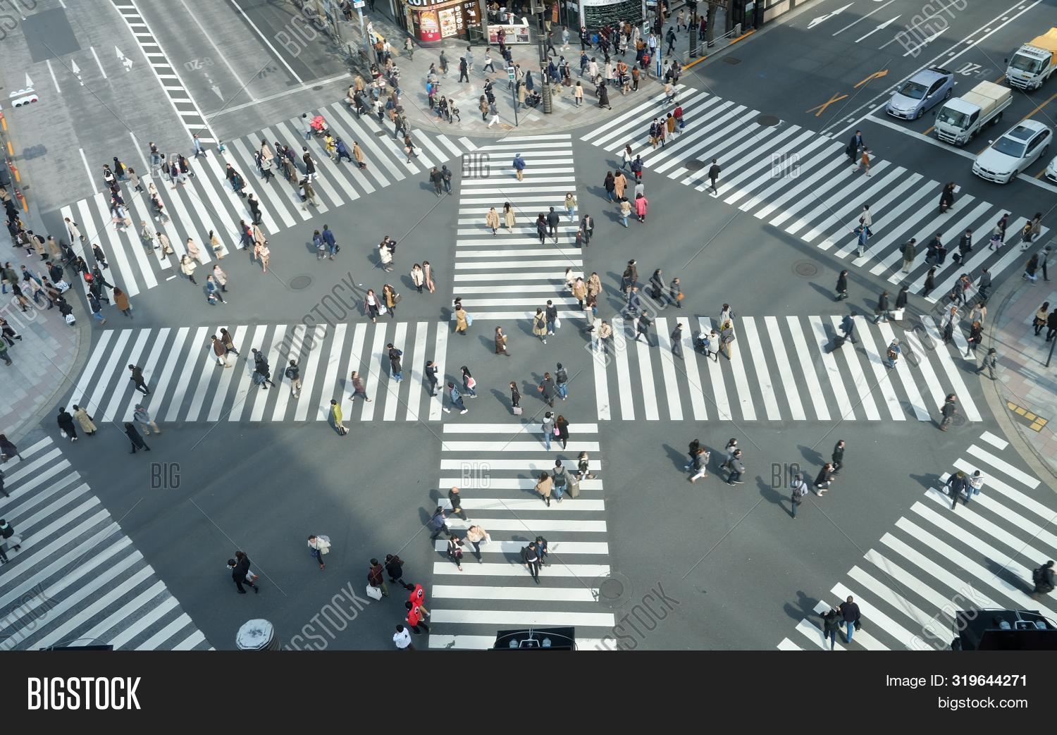 People Passing Street Image & Photo (Free Trial) | Bigstock