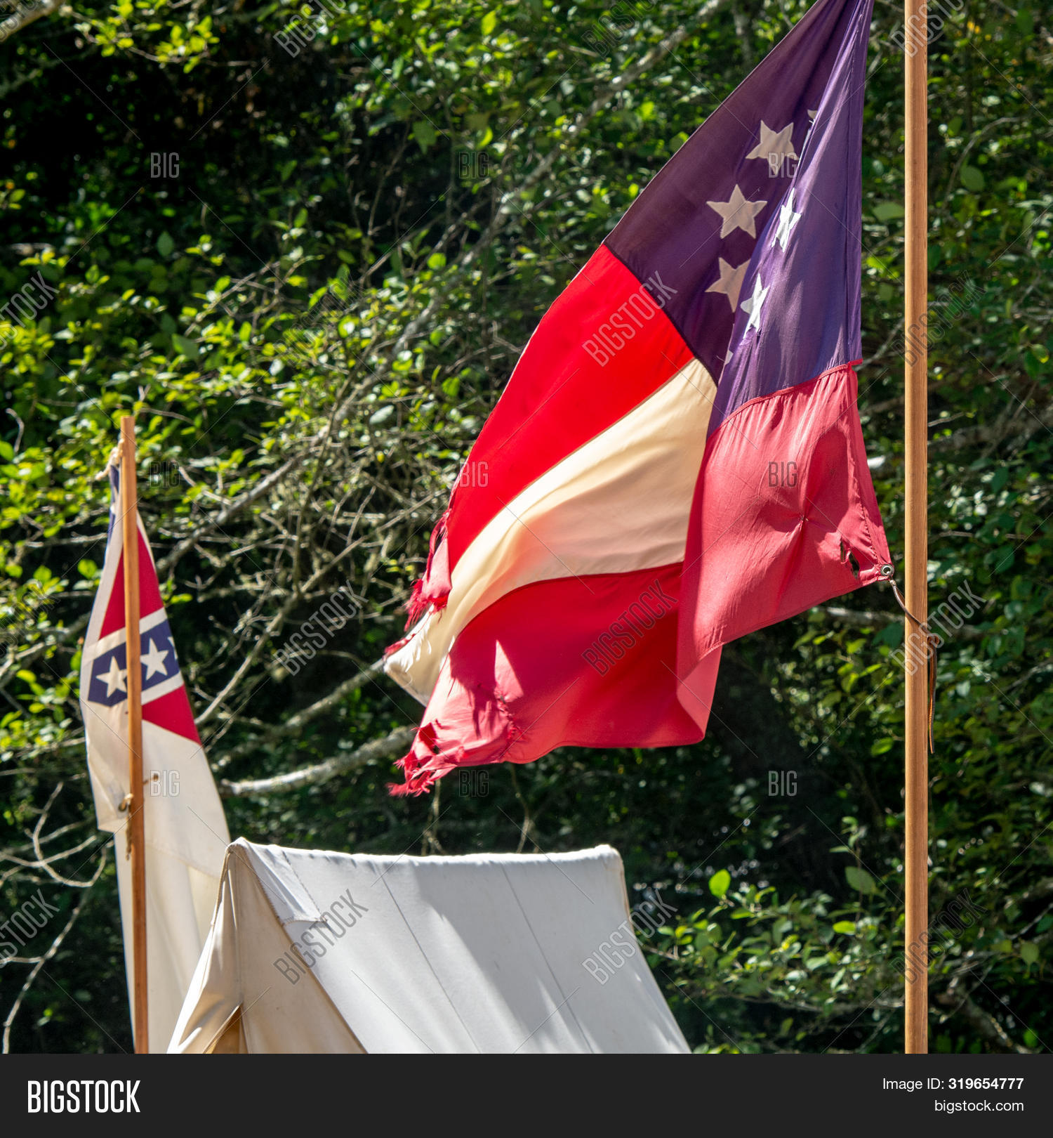 Stars Bars Confederate Image & Photo (Free Trial) | Bigstock