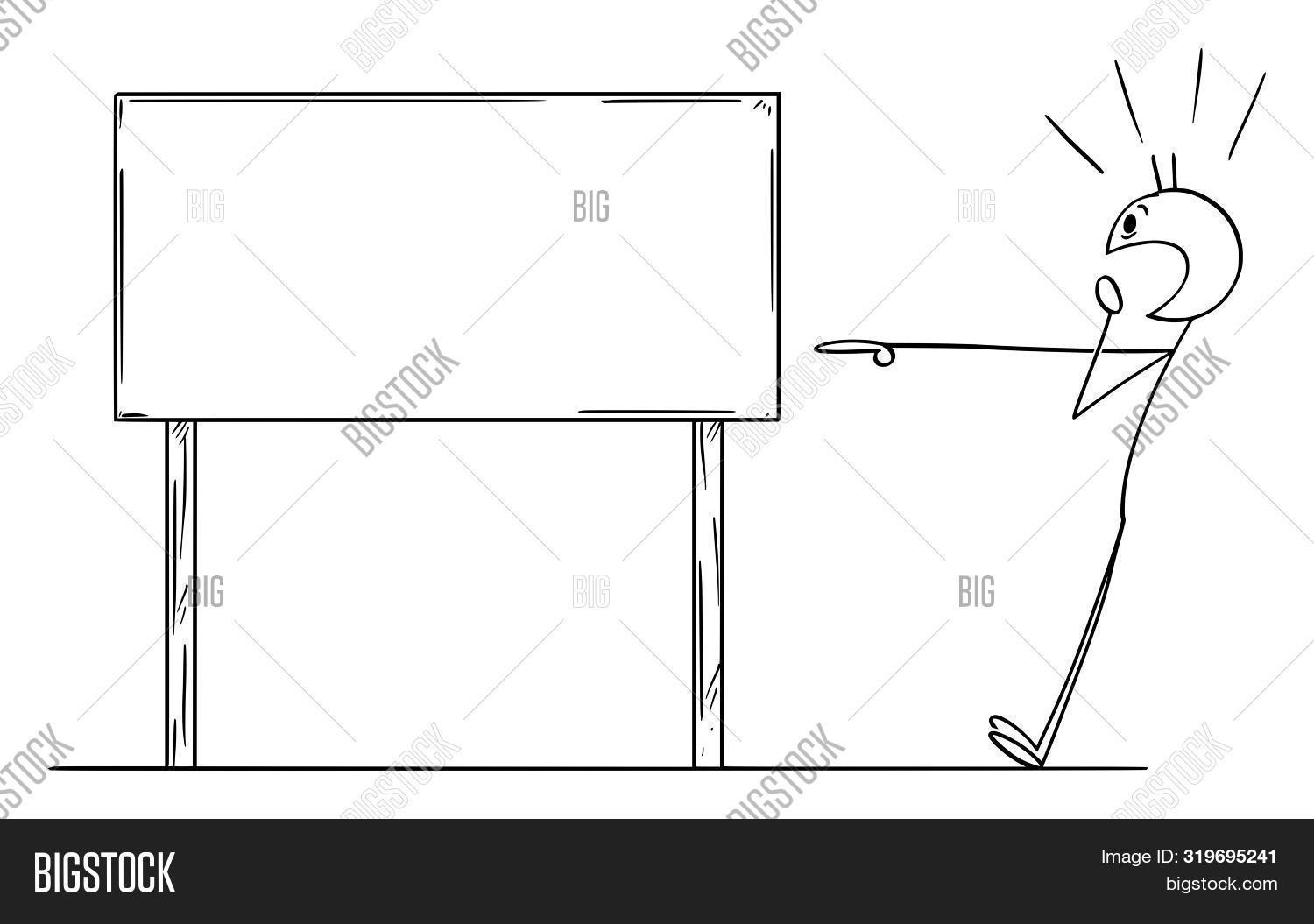 Cartoon Stick Figure Image & Photo (Free Trial) | Bigstock