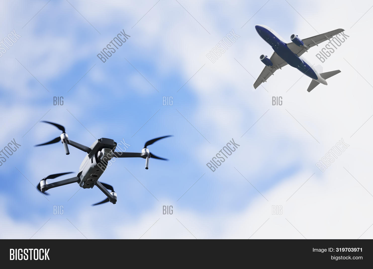 Drone Flying Airplane Image & Photo (Free Trial) | Bigstock