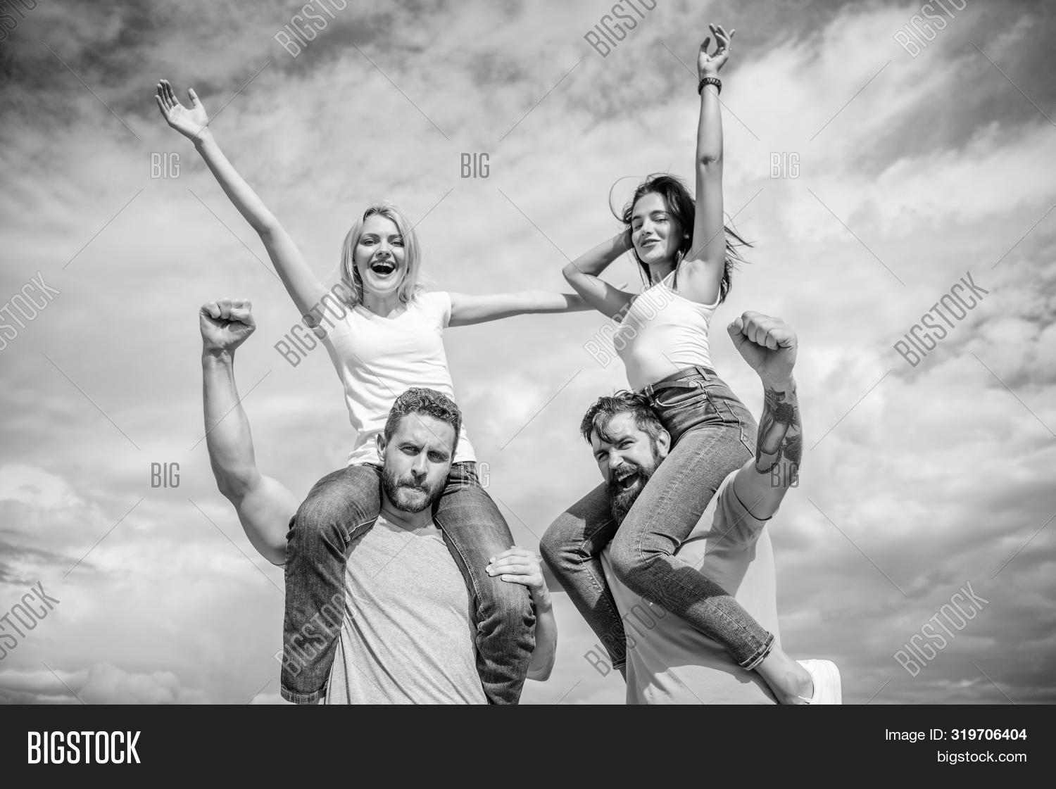 Friends Having Fun Image & Photo (Free Trial) | Bigstock