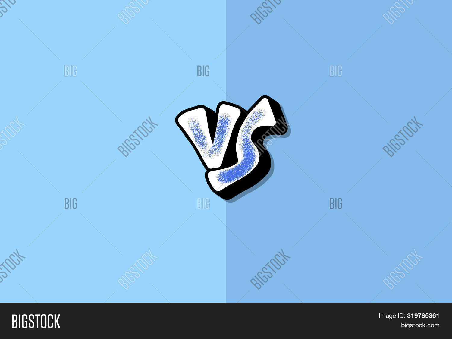 Versus Screen. Vs Image & Photo (Free Trial) | Bigstock