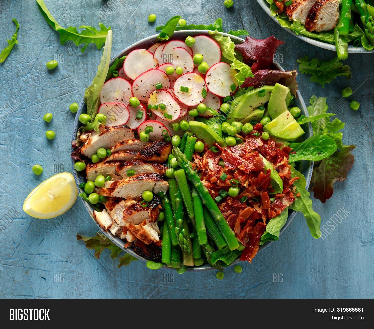 Cobb Salad Bowl Image & Photo (Free Trial) | Bigstock
