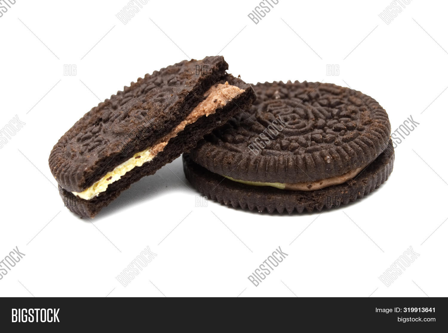 Oreo Biscuits Isolated Image & Photo (Free Trial) | Bigstock