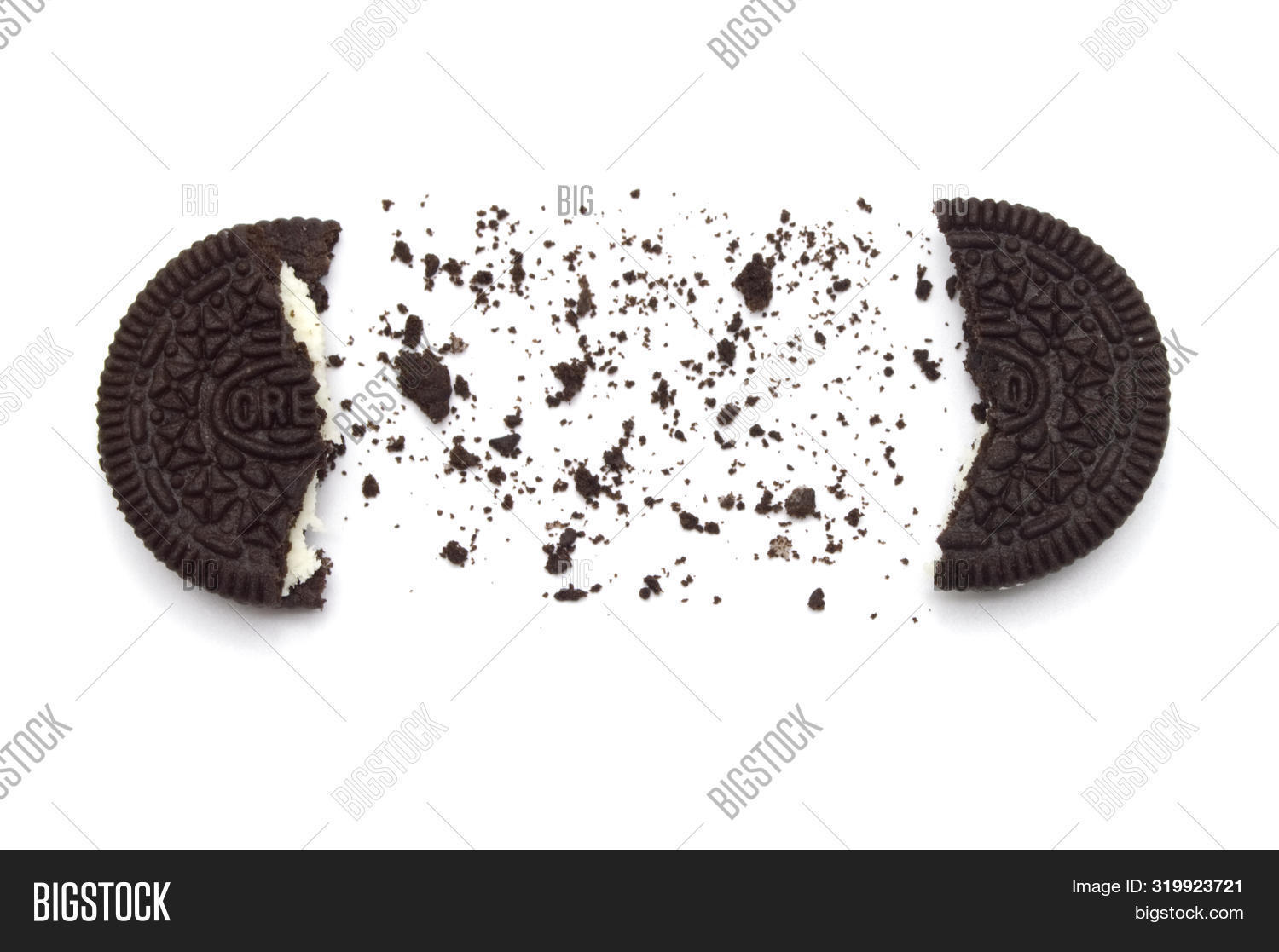 Oreo Biscuits Crumbs Image & Photo (Free Trial) | Bigstock