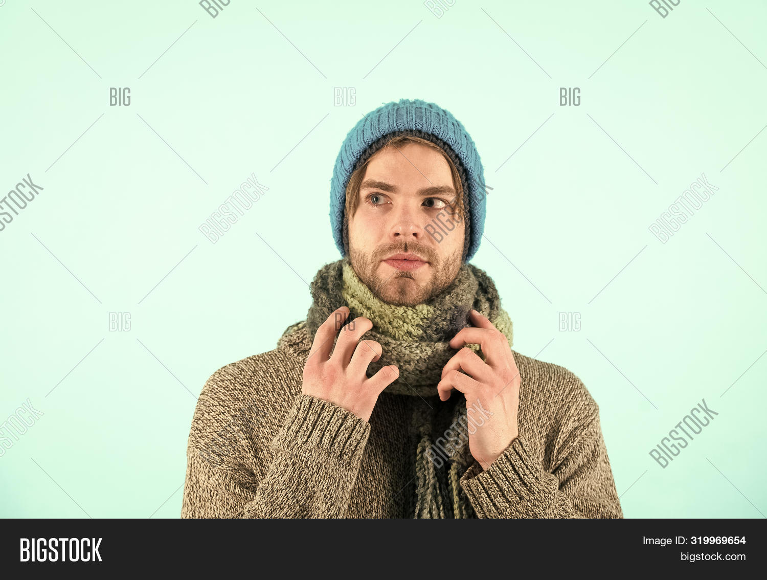 Winter Coming. Man Image & Photo (Free Trial) | Bigstock