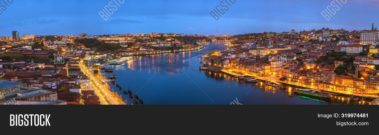 Porto Portugal Night Image & Photo (Free Trial) | Bigstock
