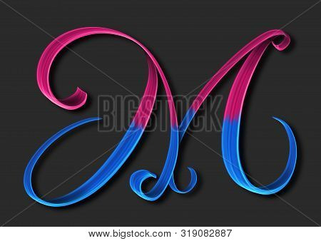 Calligraphy Capital M