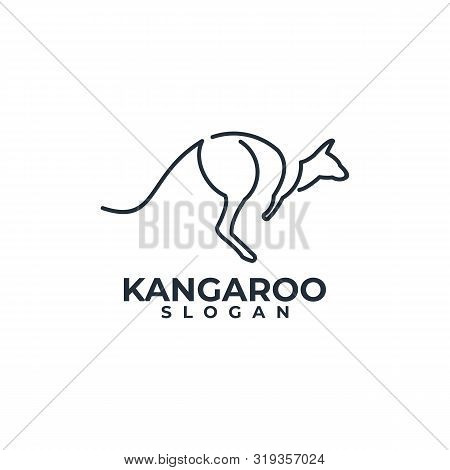 Logo Symbol "kangaroo Vector & Photo (Free Trial) | Bigstock