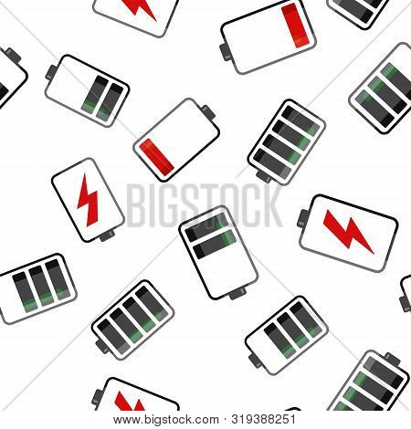 Battery Icon. Color Vector & Photo (Free Trial) | Bigstock