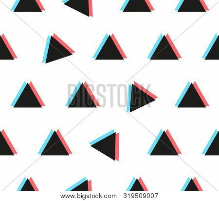 Anaglyph Triangle Vector & Photo (Free Trial) | Bigstock