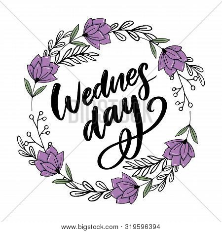 Wednesday Words. Vector & Photo (Free Trial) | Bigstock