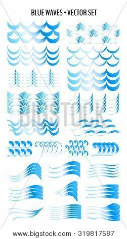 Set Blue Abstract Vector & Photo (Free Trial) | Bigstock