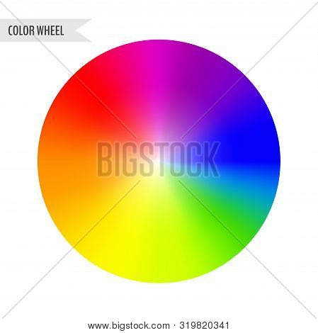 Bright Color Wheel Vector & Photo (Free Trial) | Bigstock