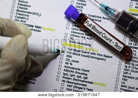 Full Blood Count - Image & Photo (Free Trial) | Bigstock