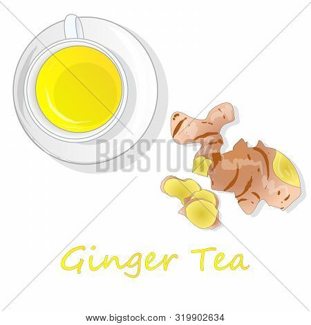 Ginger Tea Vector Image & Photo (Free Trial) | Bigstock