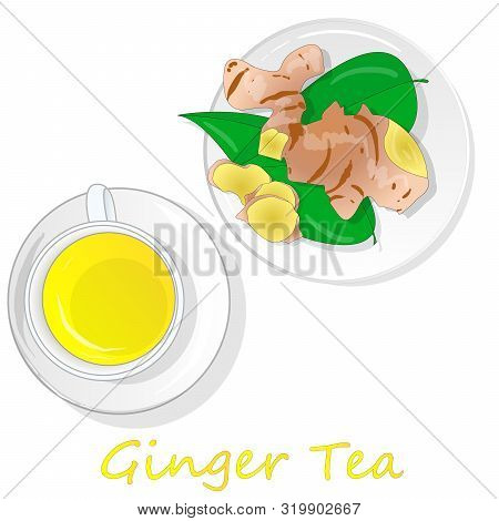 Ginger Tea Vector Image & Photo (Free Trial) | Bigstock