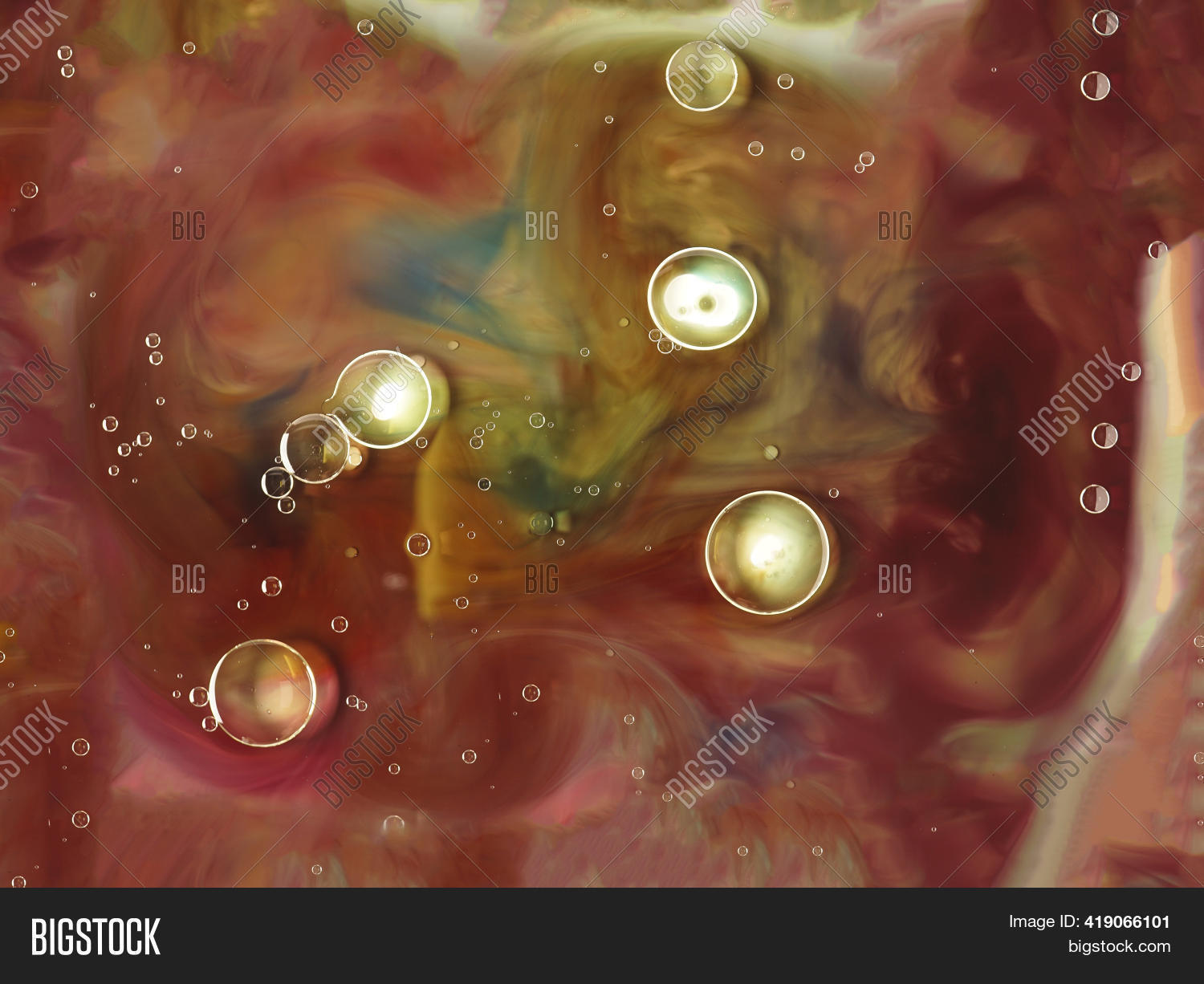 Oil Water Patterns Image & Photo (Free Trial) | Bigstock