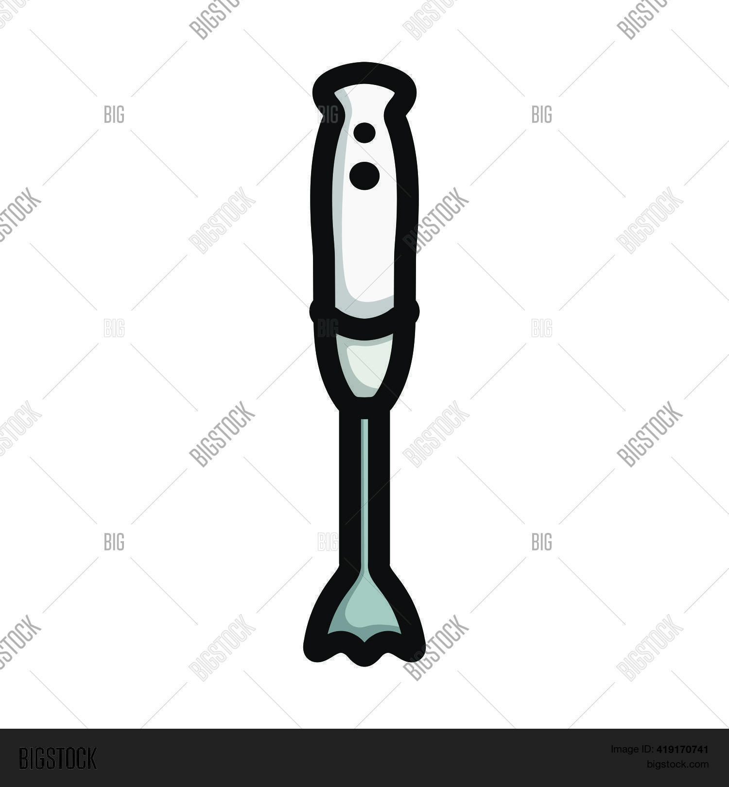 Hand Blender Icon. Vector & Photo (Free Trial) | Bigstock