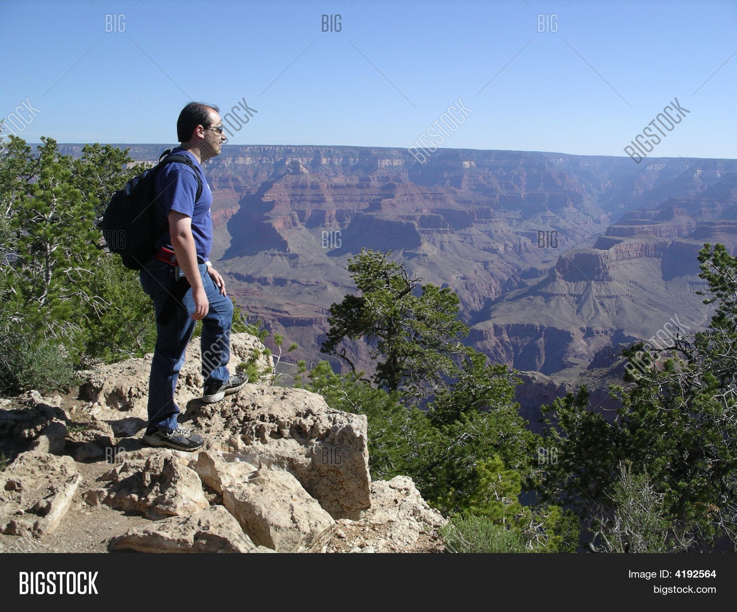 Grand Canyon Hiker Image & Photo (Free Trial) | Bigstock