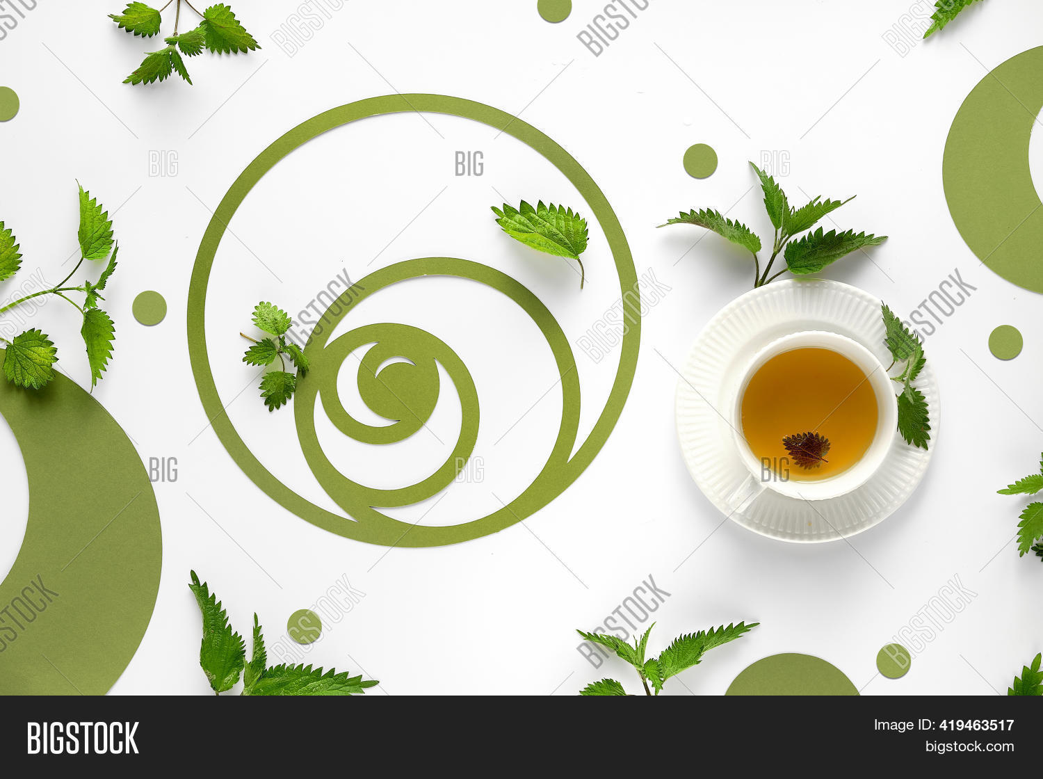 Nettle Tea Cup, Image & Photo (Free Trial) | Bigstock