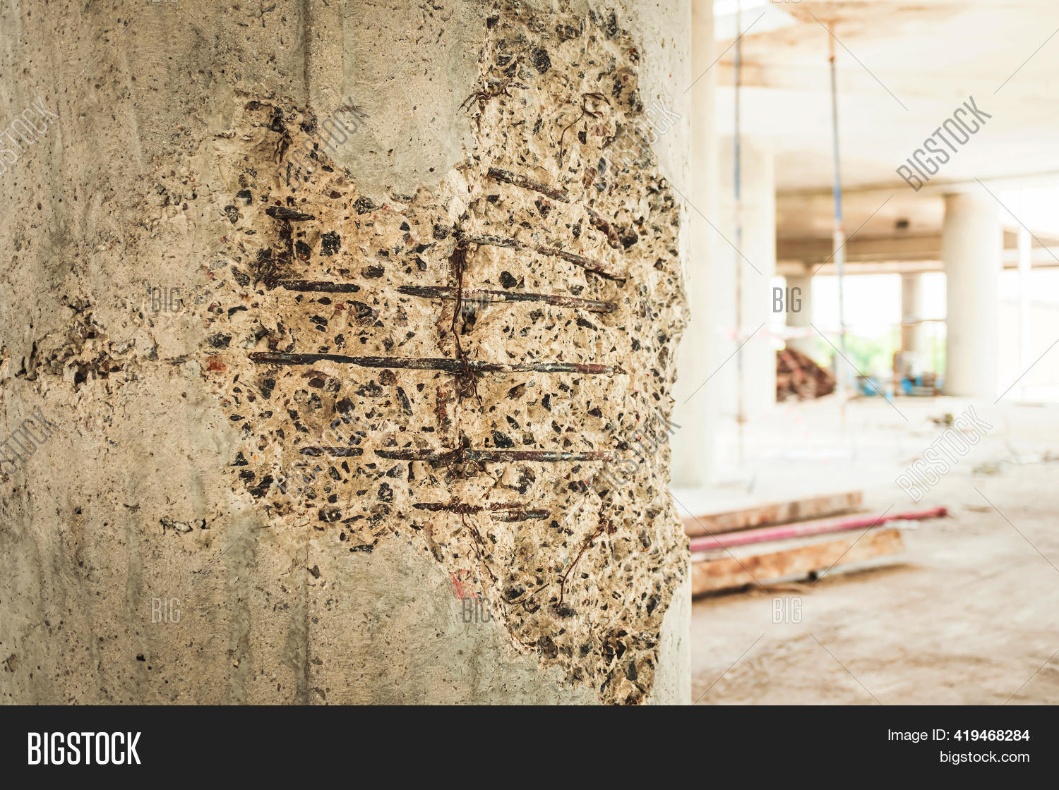 Concrete Damage Due Image & Photo (Free Trial) | Bigstock