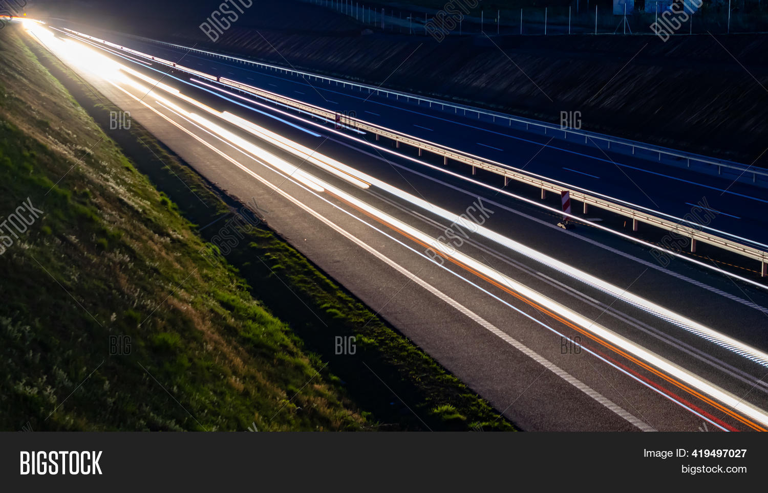 Lights Moving Cars Image & Photo (Free Trial) | Bigstock