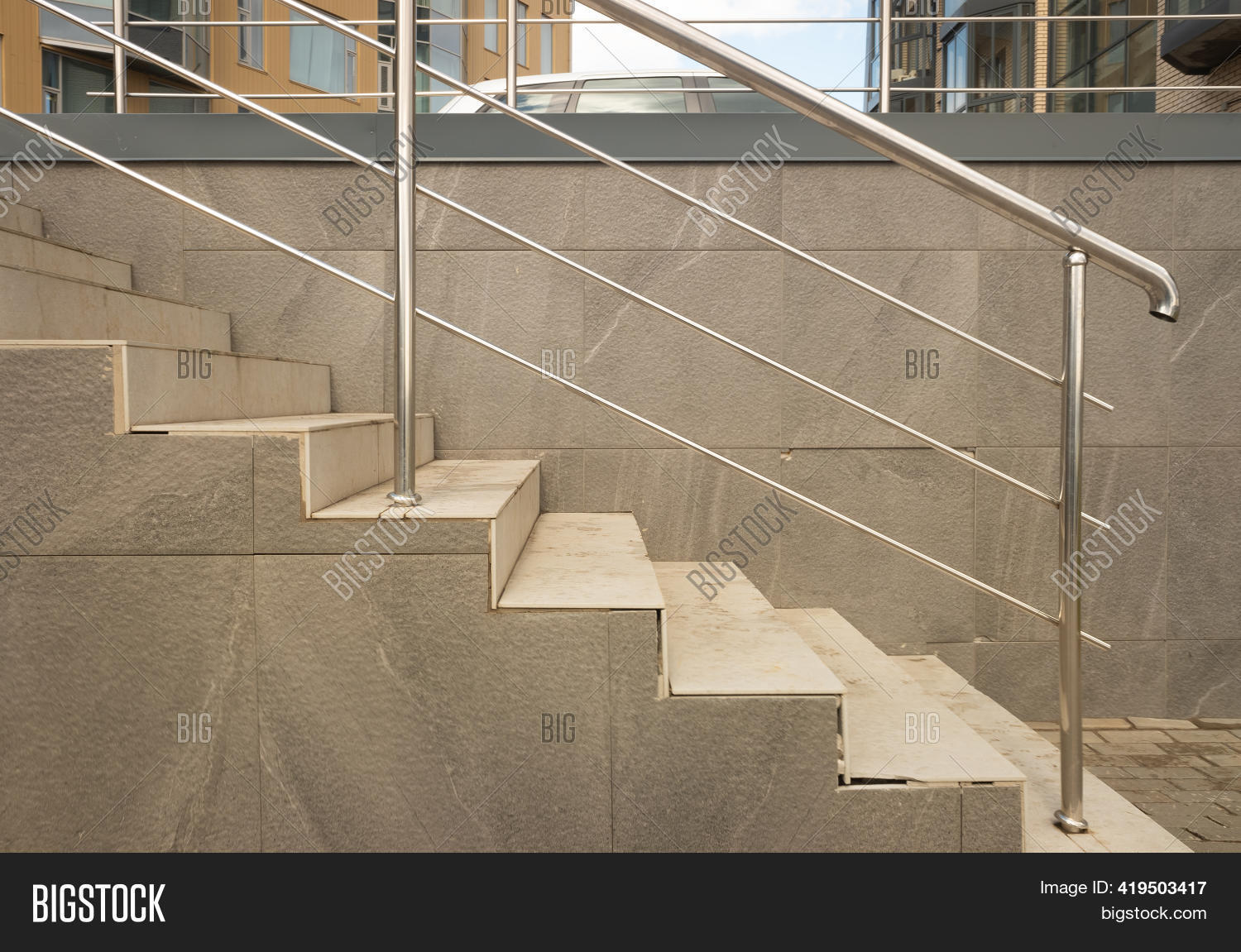 Concrete Staircase Image & Photo (Free Trial) | Bigstock