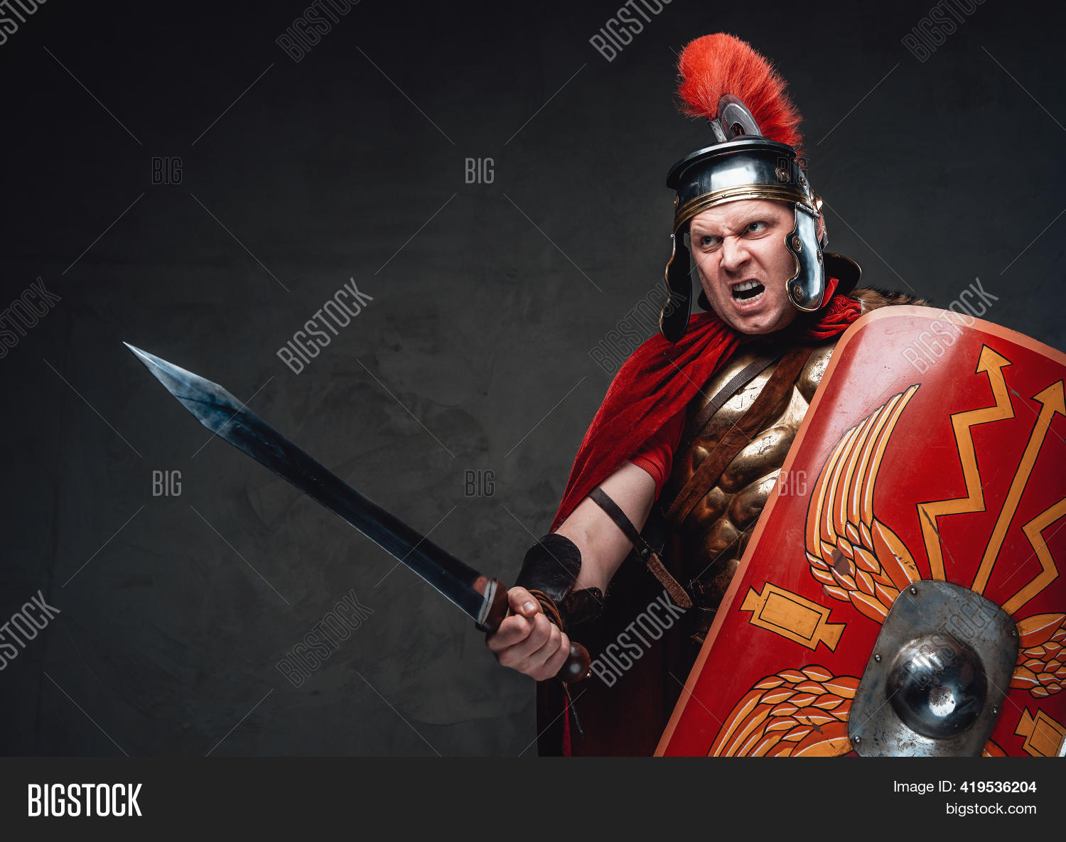 Angry Roman Soldier Image & Photo (Free Trial) | Bigstock